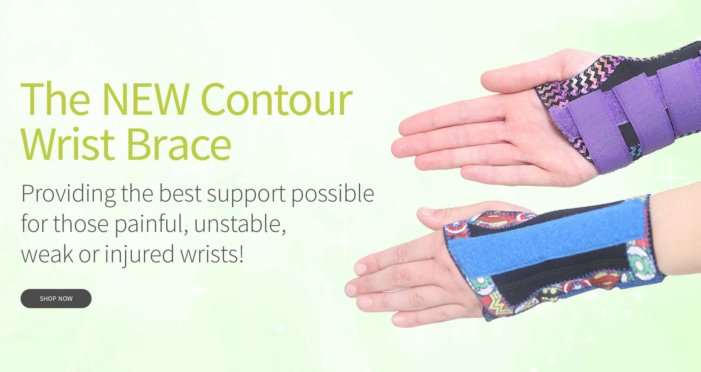 Introducing the New Contour Wrist Brace