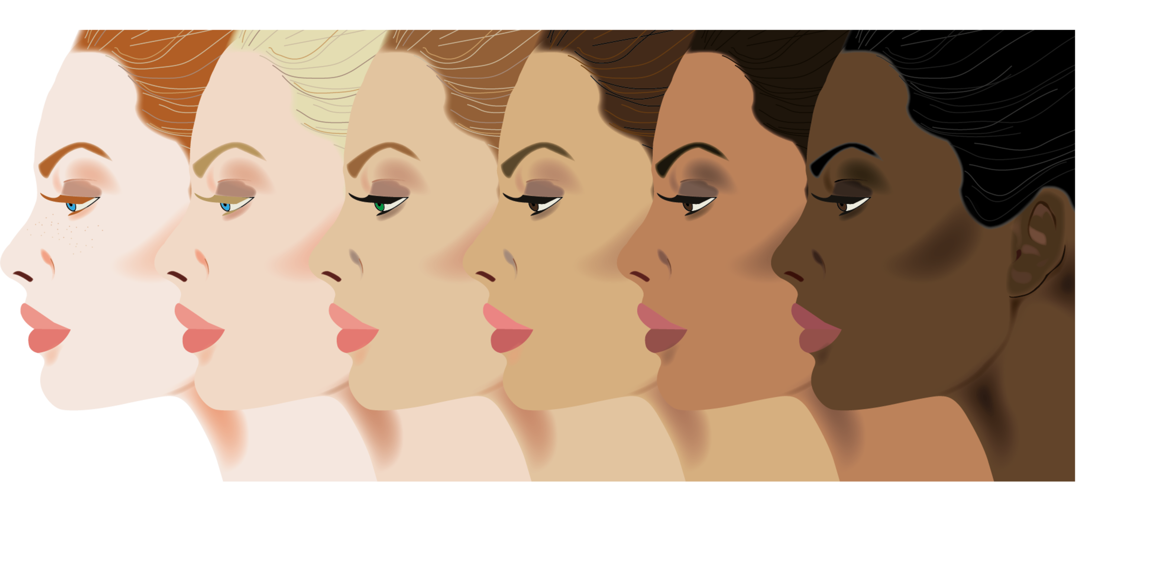 The Fitzpatrick Scale of Skin Types