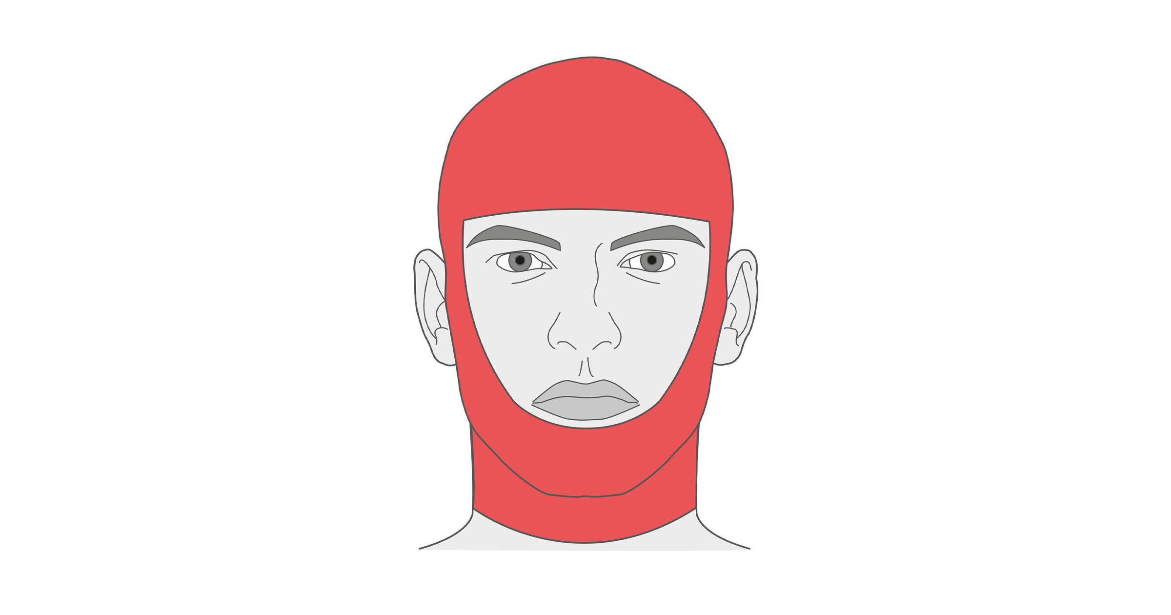 Jobskin® Premium Open Face Mask – 1158