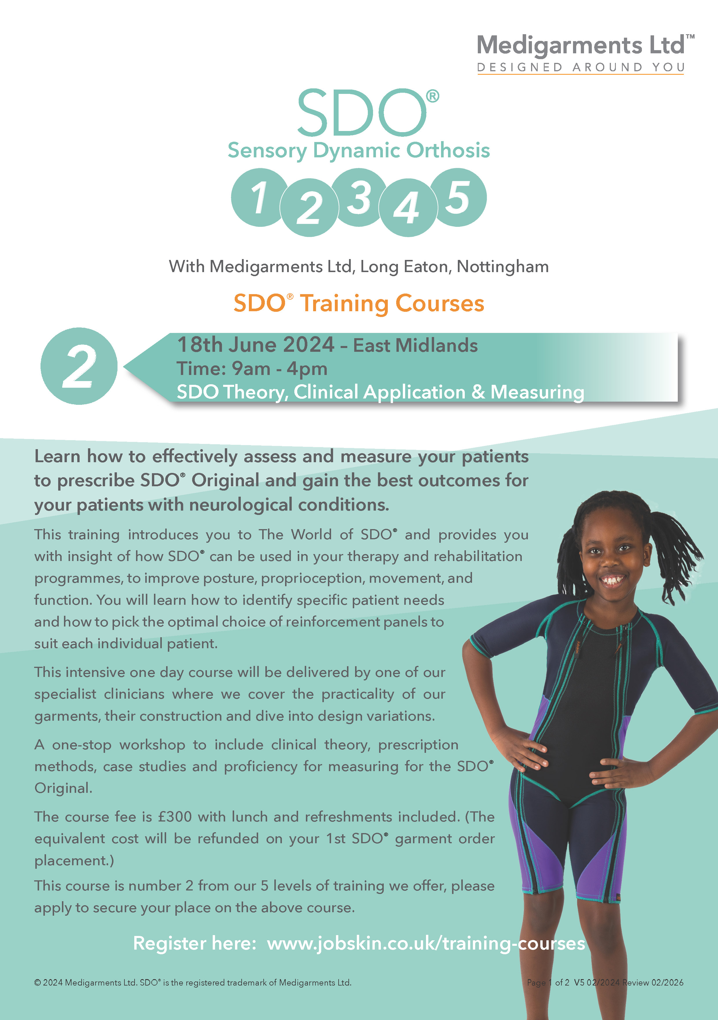 Medigarments Ltd Training Courses | SDO® | Jobskin®